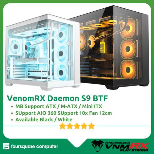 Jual VenomRX Daemon S9 BTF Hitam dan Putih PC Casing ATX | Case CPU - Kota Bandung - Foursquare ...