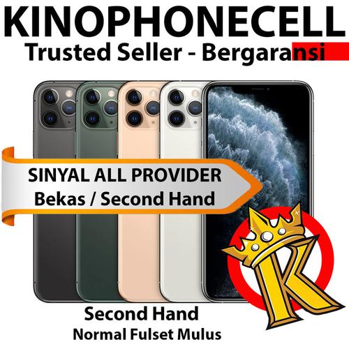Jual iPhone 11 PRO MAX Inter Second IP PROMAX 64GB 256GB 512GB Apple ...