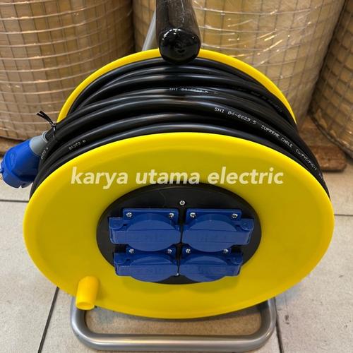 Jual roll kabel 50 meter kabel 3x2,5mm kabel roll SNI LMK standar pln ...