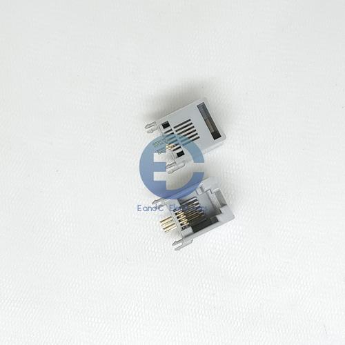 Jual Connector Modular Jack RJ11 6P4C Telephone Modular Jack 6P4C RJ11 ...