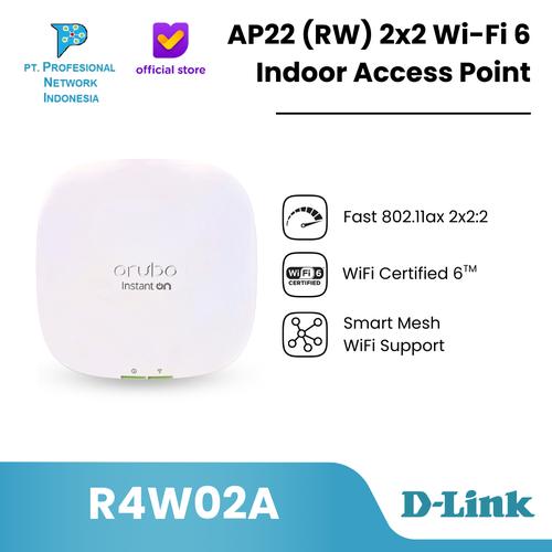 Promo Aruba Instant On AP22 (RW) 2x2 Wi-Fi 6 Indoor Access Point ...