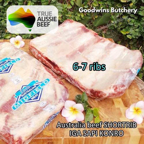 Jual 2kg beef rib iga sapi SHORT RIB 4-5 ribs Midfield Australia frozen ...