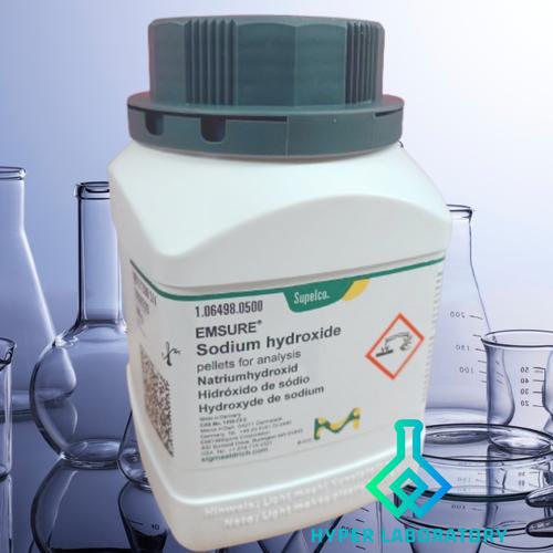 Jual Sodium Hydroxide | Natrium Hidroksida NaOH 500gr Merck - Jakarta ...