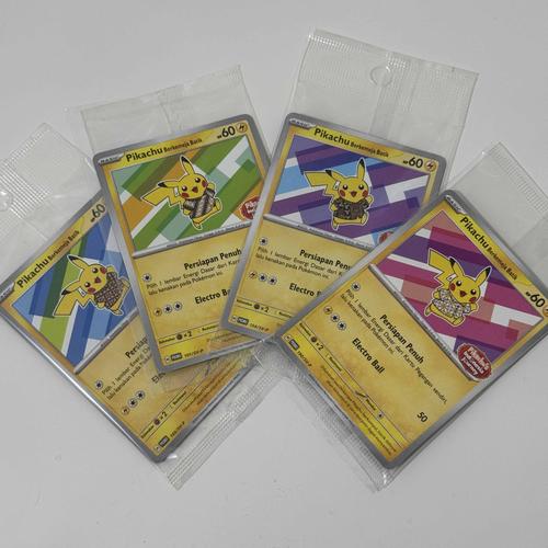 Jual Kartu Pokemon Pikachu Batik Indonesia (SEALED) - Ungu - Jakarta ...