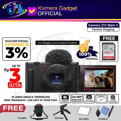 Promo Sony ZV1 II Vlogging Camera ZV-1 Mark 2 Sony Z V1 2 ZV1II Garansi ...