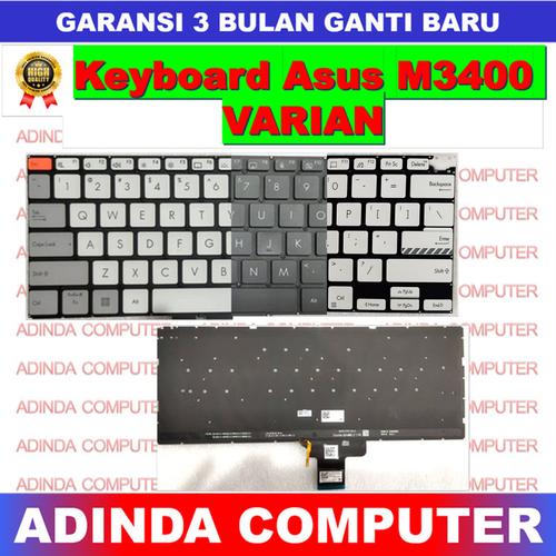 Jual Keyboard Asus Vivobook Pro 14x M3400 M3400qa WHITE Backlight ...