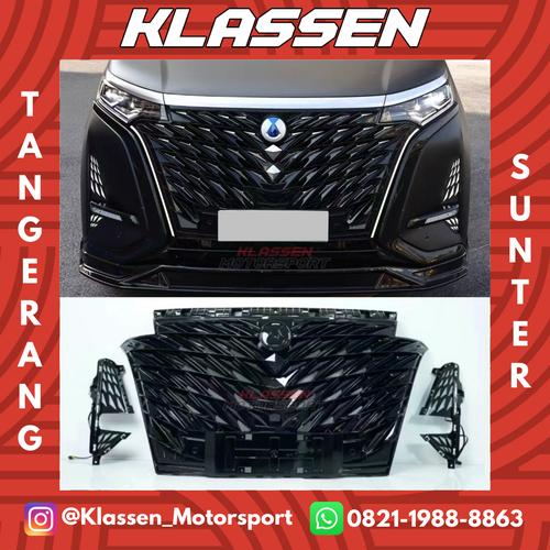 Jual Paket Grille & DRL BYD Denza D9 Grill Daytime Running Light Lampu ...