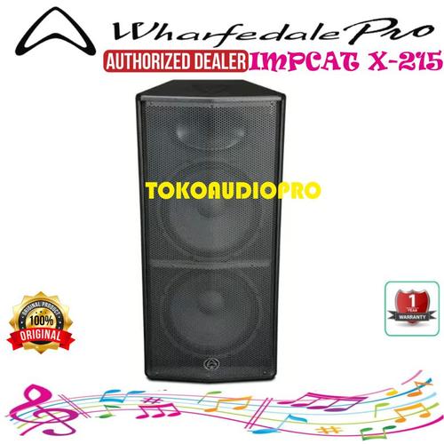 Jual Wharfedale Impact X215 Dual 15 Inch Speaker Pasif Original X-215 ...