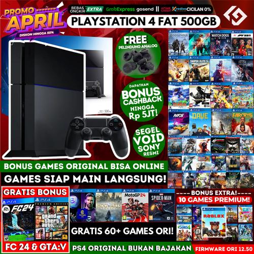 Promo PS4 FAT 500GB Ori dan Bergaransi/Playstation/Bukan PS 4 slim dan ...