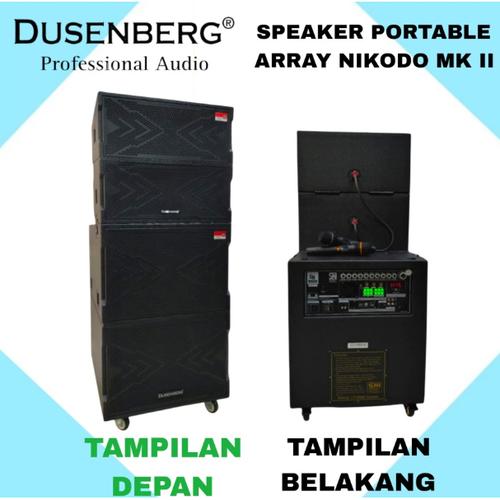 Jual Speaker Portable Line Array Dusen Berg Nikodo MKII/DUSENBERG NIKODO MK II/speaker column ...