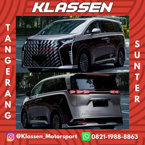 Jual Bodykit Premier BYD Denza D9 Body Kit Grille Grill DRL Add-On Lips ...
