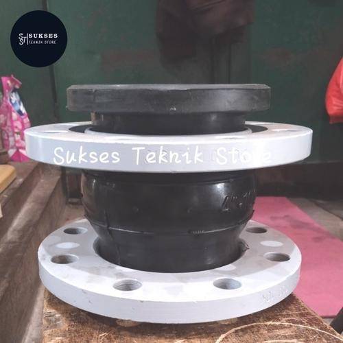 Jual Flexible Rubber Joint Jis 10K Single Flex 6" inch / DN150 Satu Gelombang Flange Jis 10K ...