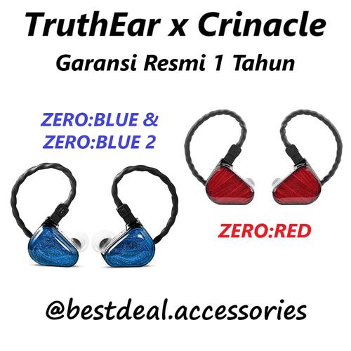 Promo TruthEar x Crinacle ZERO RED / ZERO Dual Dynamic Driver Earphone ...