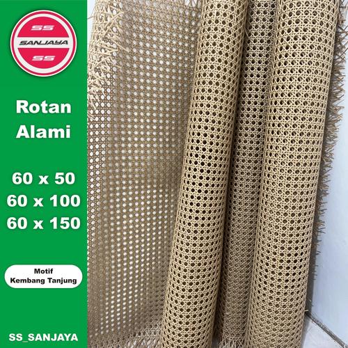Jual anyaman rotan lembaran 60 x 100 cm 60 x 200 cm - 60 cm x 50 cm ...