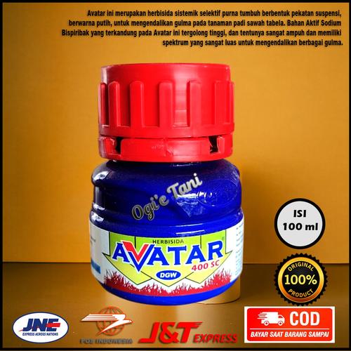 Jual HERBISIDA AVATAR 400SC, Herbisida Selektif Padi, Isi 100ml - Kab ...