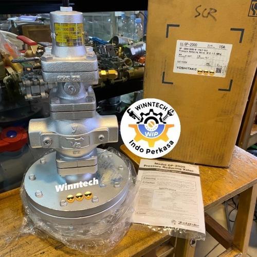 Jual PRV Pressure Reducing Valve Yoshitake Japan Fig GP-2000 Drat Size ...