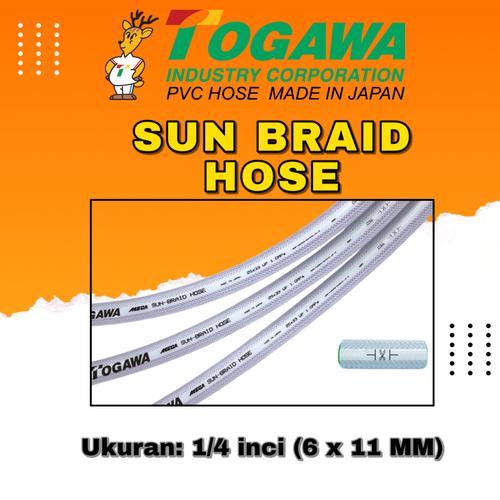 Jual SELANG AIR DAN MINYAK TOGAWA SUN BRAID HOSE SB-6 PER METER - Kota ...