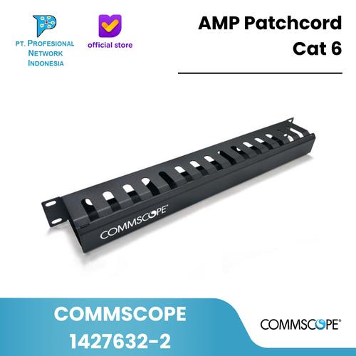 Jual AMP COMMSCOPE 1427632-2 Horizontal Cable / Wiring Management 1U ...
