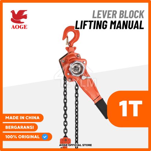 Jual AOGE Lever Block 2 ton 1.5 meter - 1 Ton 1.5 Meter - Jakarta Pusat ...