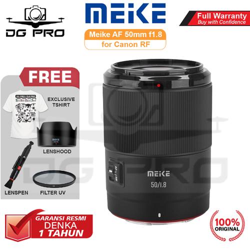 Jual Meike AF 50mm f1.8 for Canon RF Mount Fullframe Lens Meike 50 mm f ...
