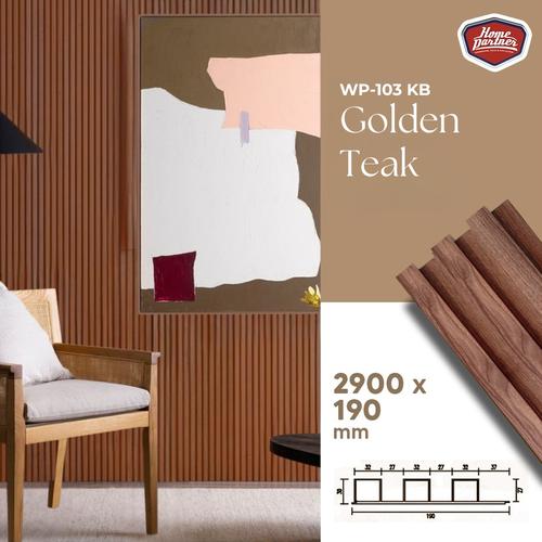 Jual PLAFONESIA [2.9m x 19cm x 3cm] Premium, WPC Wall Panel Dinding ...