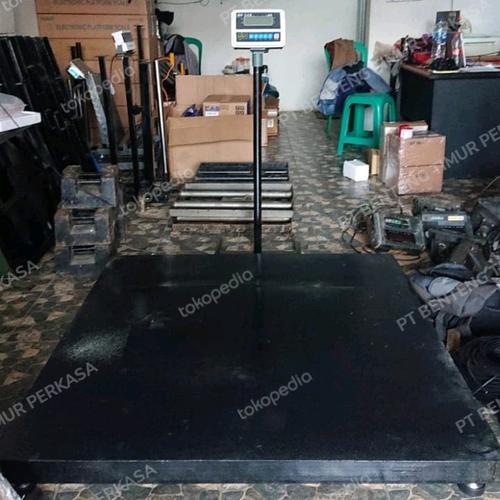 Jual timbangan lantai digital kapasitas 8ton-10 ton merk CAS HDI made ...