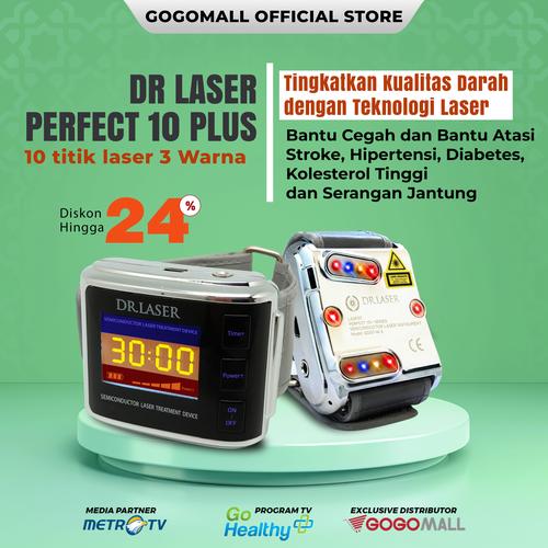 Promo Dr Laser Perfect 10 Plus - 10 Titik Mata Laser Kombinasi 3 Warna ...