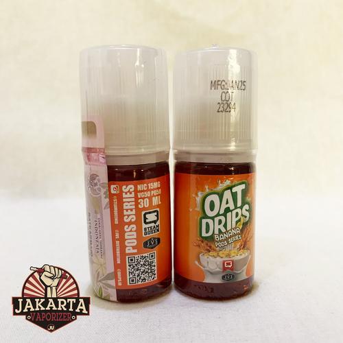 Jual PODS FRIENDLY OAT DRIPS V3 BANANA 30ML 15MG BY STEAMQUEEN JUICE X ...