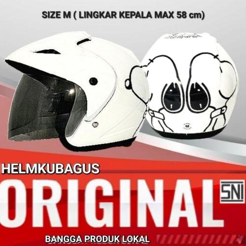 Jual ADA HELM MOTOR MATIC SERIES SNOOPY PEANUT OPEN FACE/HALF FACE ...