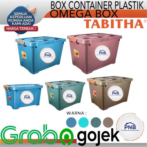Jual CONTAINER BOX OB 30 LITER TABITHA TEMPAT PENYIMPANAN WADAH PLASTIK ...