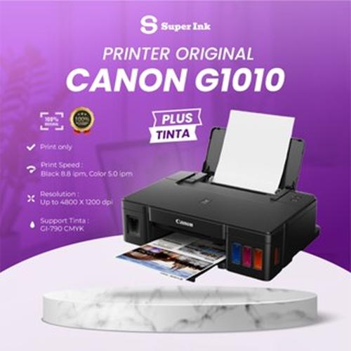 Jual Printer Canon Ink Tank PIXMA G1010 Print A4 Printer Original ...
