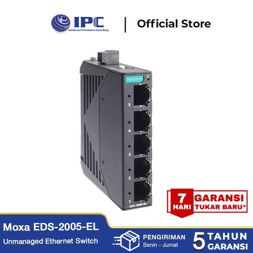 Jual MOXA EDS-2005EL 5-Port Unmanaged Switches Metal Housing - Jakarta Barat - Indokreasi ...