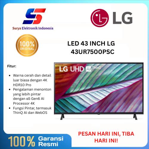 Jual LG SMART TV 43UR7500 UHD 4K AI THINQ 43 INCH - 43UR75 - Jakarta ...