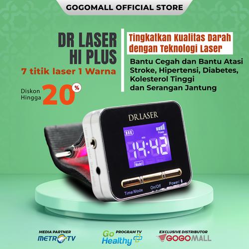 Promo Dr Laser Hi Plus Jam Tangan Terapi 7 Titik Laser Asli Gogomall Cicil 0% 3x - Kota ...