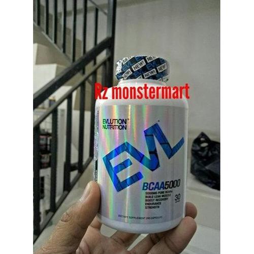 Jual Promo Evl Bcaa 5000 240 Capsul Bcaa Evl Mp Ast Ultimate Ready ...