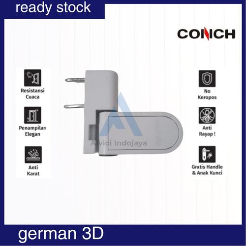 Jual ENGSEL PINTU UPVC GERMAN 3D - Jakarta Barat - UPVC Indojaya ...