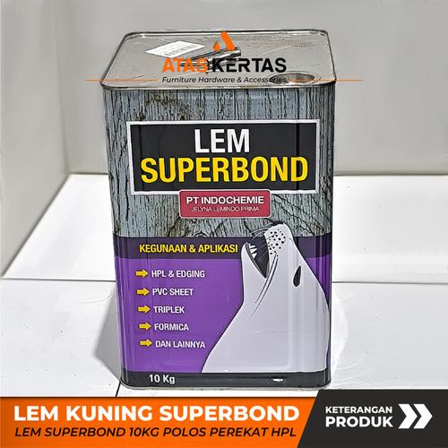 Jual LEM SUPERBOND ungu 10 kg - LEM kuning hpl - LEM PVC sheet - Lem ...