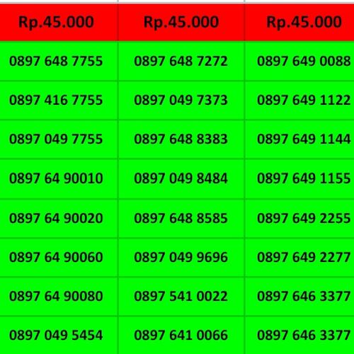 Jual Kartu Perdana Three Kartu Tri Nomor Tri 3 - Cantik 65K - Kota ...