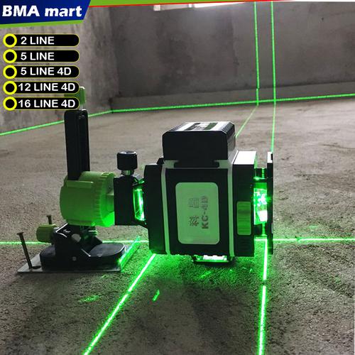 Jual Self Leveling Laser Level 2 5 12 16 Line Green Laser Alat Pengukur ...