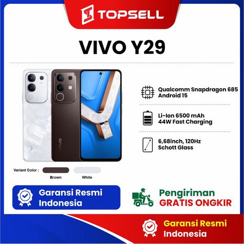 Promo Vivo Y29 6/128GB 8/128GB 8/256GB [+8GB Extended RAM] New Original Bergaransi Resmi 1 Tahun ...
