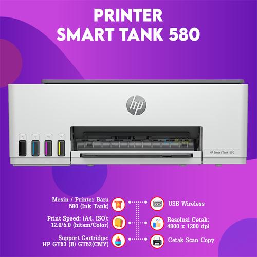 Promo Printer HP Smart Tank 580 520 All in One Printer HP Ink Tank 115 ...