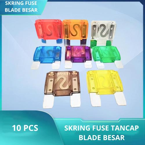 Jual FUSE BLADE SEKRING BESAR SEKERING TANCAP 20A 25A 30A 35A 40A 50A ...