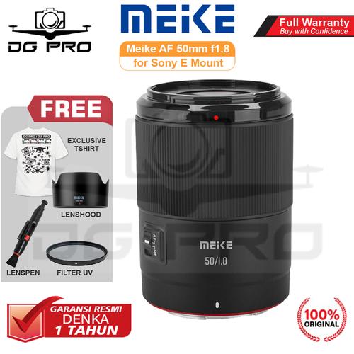 Jual Lensa Meike AF 50mm f1.8 for Sony E Mount / Meike 50 mm f/1.8 Fix ...