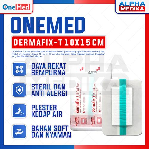 Jual Dermafix-T 10x15 Onemed Isi 10 Pcs (Box) / Plester Luka Anti Air ...