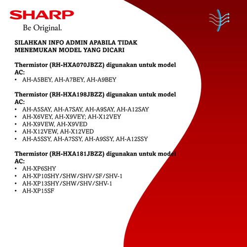 Jual Thermistor AC Sharp Original - RH-HXA070JBZZ - Jakarta Timur ...