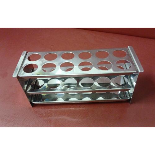 Jual RAK TABUNG REAKSI STAINLESS 3 CM, 12 LUBANG - RAK TEST TUBE ...