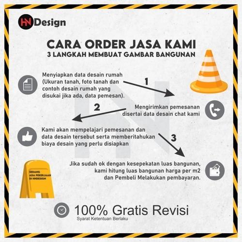 Jual Pesanan Rumah Tinggal 1 lantai 192m2 Gambar kerja Denah Gambar IMB ...