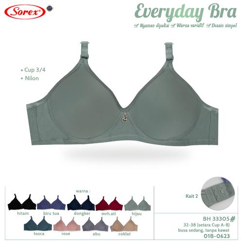 Jual Daily Bra Sorex BH Harian Wanita Anak Remaja Tanpa Kawat Everyday ...