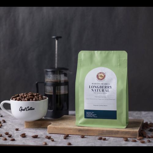 Jual Opal Coffee - Longberry Natural Arabica Roasted Beans 250g ...