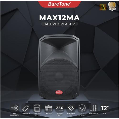 Jual Speaker Aktif Baretone MAX 12MA/baretone max 12 ma/SPEAKER AKTIF ...